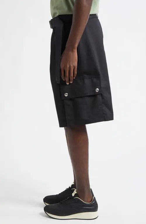 Jacquemus Le Cargo Bermuda Shorts - Black