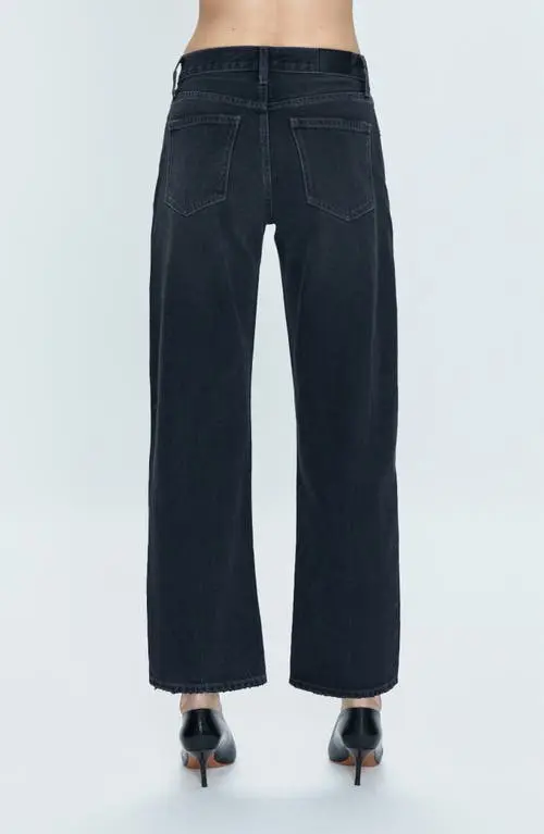 PISTOLA Lexi High-waist Straight-leg Ankle Jeans