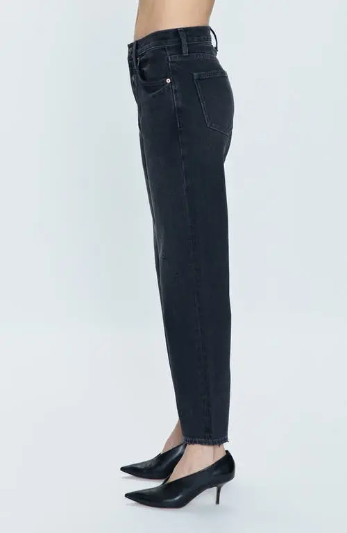 PISTOLA Lexi High-waist Straight-leg Ankle Jeans