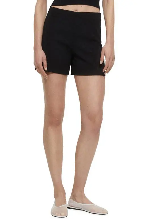 Mango Mid-rise Straight Leg Shorts