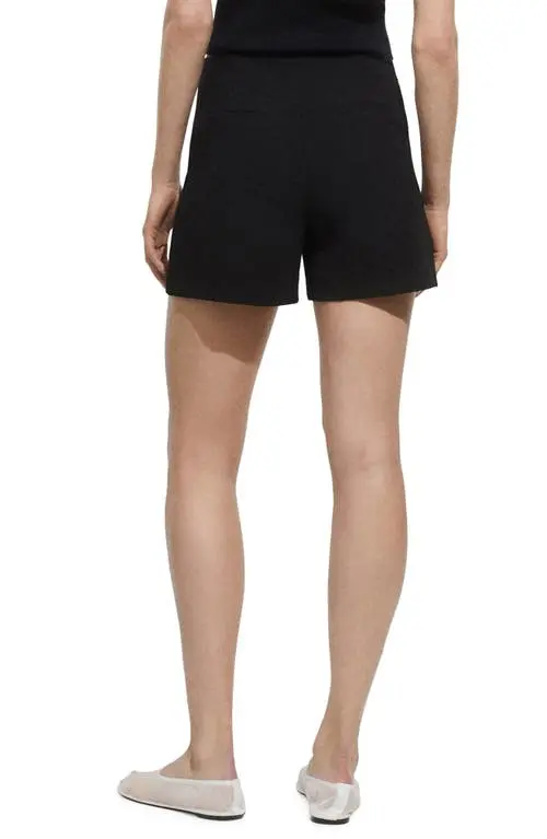 Mango Mid-rise Straight Leg Shorts