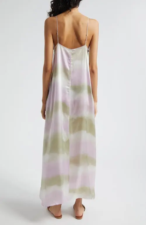atm silk slip dress $375 ATM silk black white polka dots cami