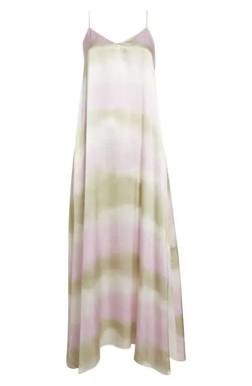 atm silk slip dress ATM Women's Silk Floral Printed Slip Dress