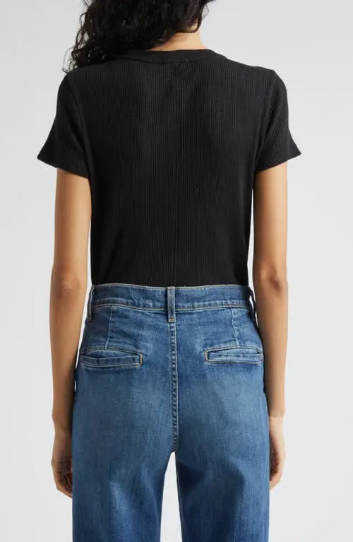 ATM Anthony Thomas Melillo Rib Cotton T-shirt