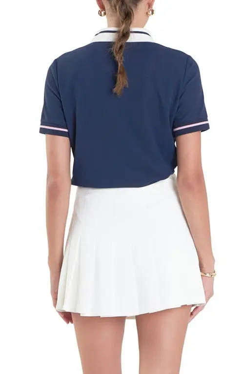 English Factory Sports Club Colorblock Polo