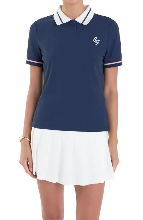English Factory Sports Club Colorblock Polo