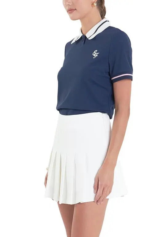 English Factory Sports Club Colorblock Polo