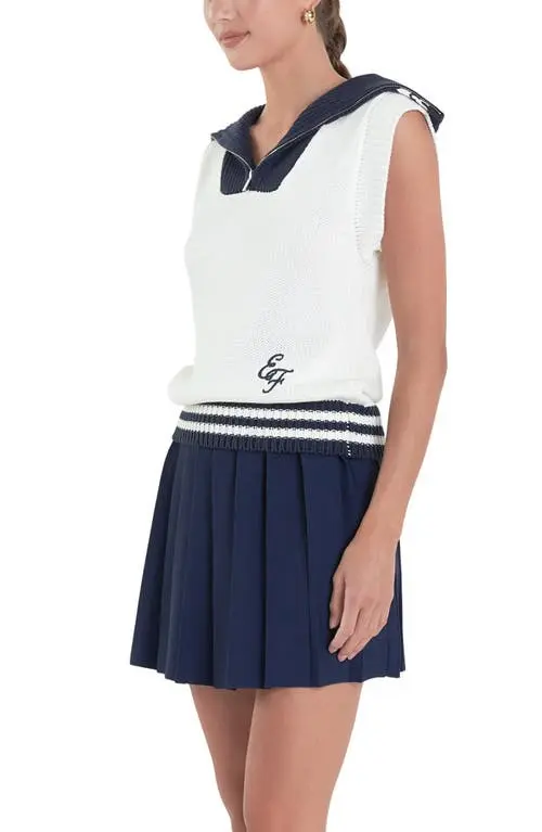 English Factory Sports Club Half Zip Sweater
