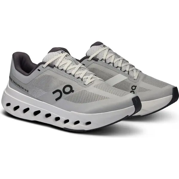 On Cloudsurfer Next Running Shoe - Glacier/white