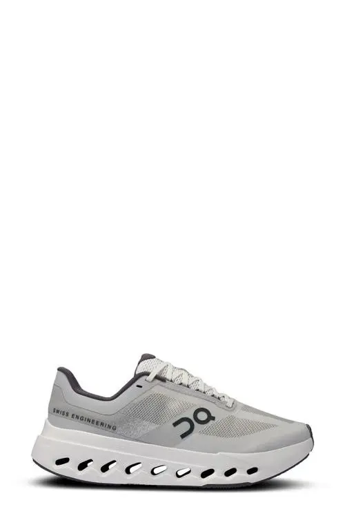 On Cloudsurfer Next Running Shoe - Glacier/white