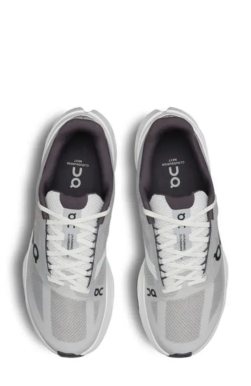 On Cloudsurfer Next Running Shoe - Glacier/white
