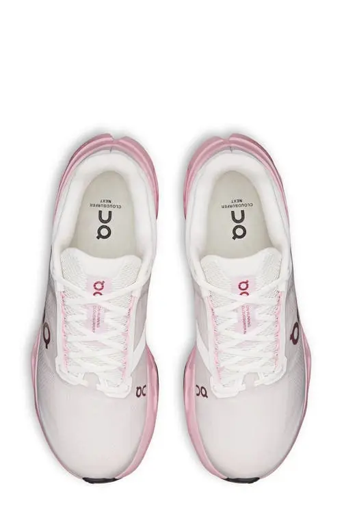 On Cloudsurfer Next Running Shoe - Peony/ivory