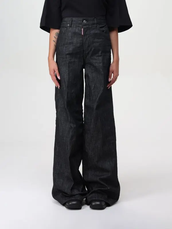 Dsquared2 Wide Leg Jeans