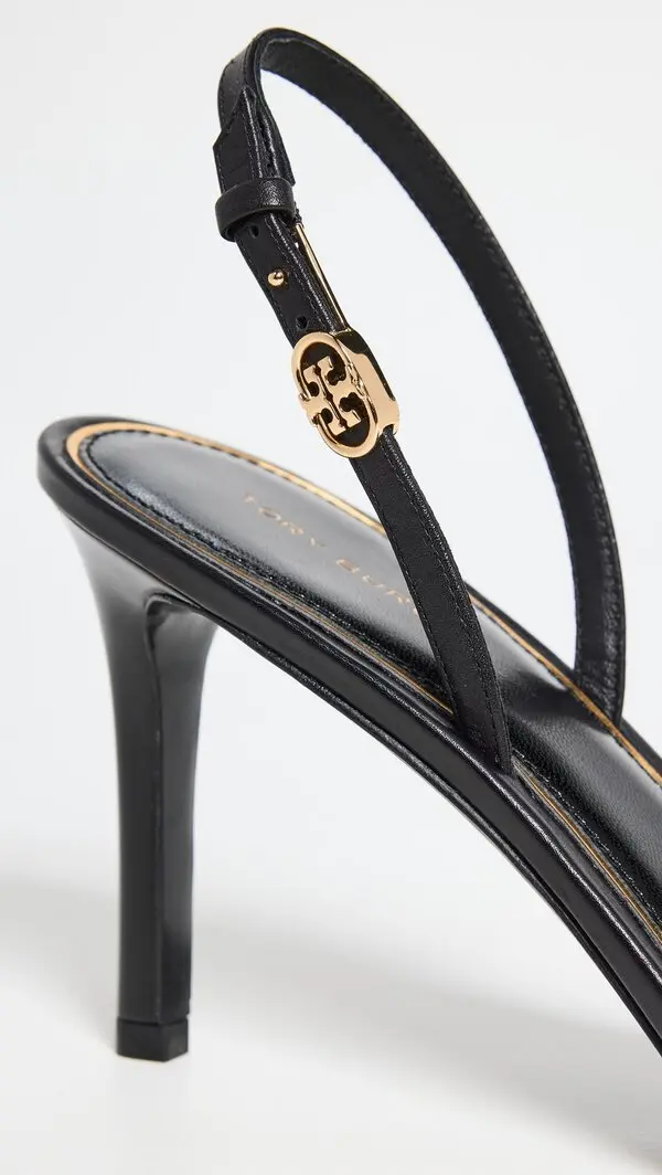 Tory Burch Double T Buckle Heel Sandals 85mm
