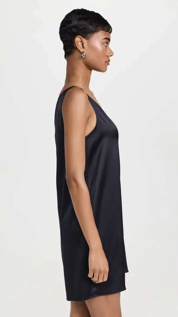 Leset Barb V Mini Dress In Midnight - 40% Off | Editorialist