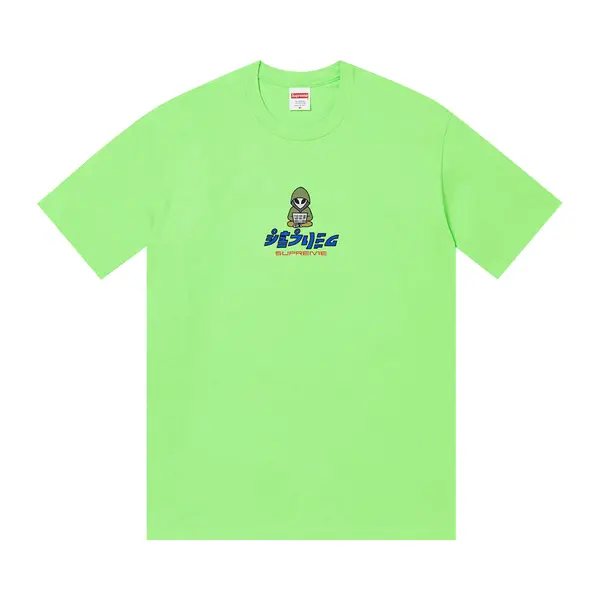 Supreme Alien Tee 'lime - Green