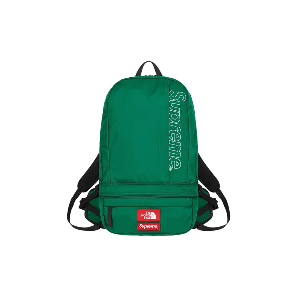 Supreme X The North Face Trekking Convertible Backpack + Waist Bag - Green