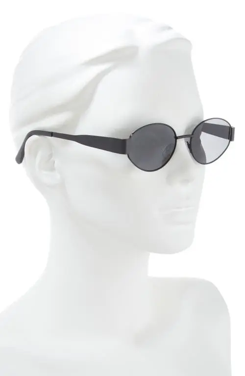 Bp. 54mm Round Frame Sunglasses - Black