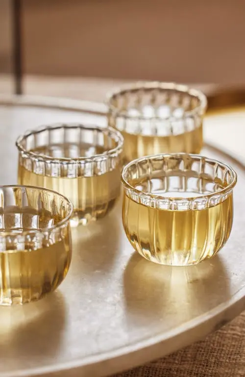 FLECK Kira Small Glass Cupsset Of 4