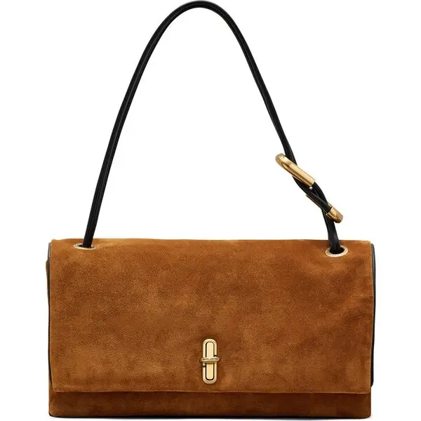 Marc Jacobs Large Dual Leather Shoulder Bag - Copper