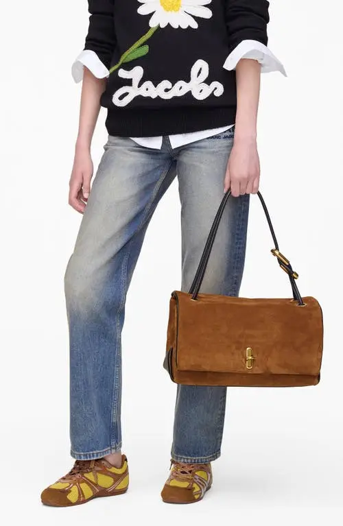 Marc Jacobs Large Dual Leather Shoulder Bag - Copper