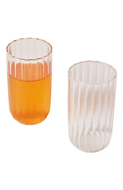FLECK Kira Tall Tumbersset Of 4 - Clear