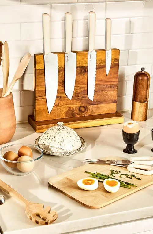 CARAWAY 5-piece Knife Set - Cream