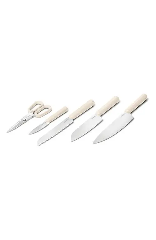 CARAWAY 5-piece Knife Set - Cream