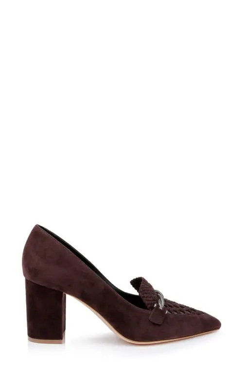 L'Agence Eleonore Pumps - Chocolate Suede