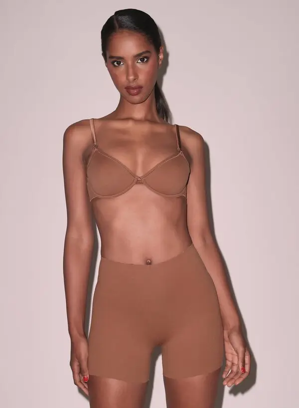 FLEUR DU MAL Le Stretch Micro Short - Caramel