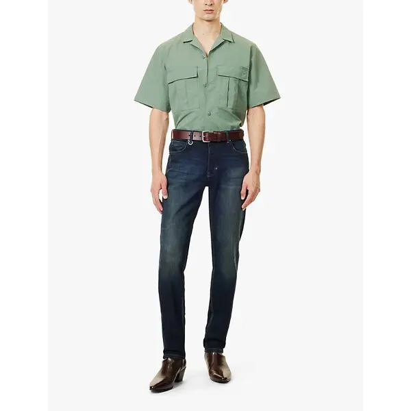 Neuw Straight-leg Slim-fit Stretch-denim Blend Jeans - On Union