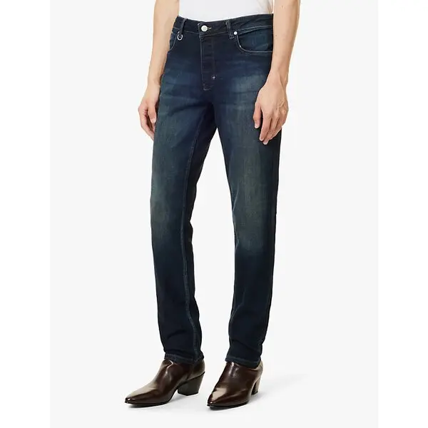 Neuw Straight-leg Slim-fit Stretch-denim Blend Jeans - On Union
