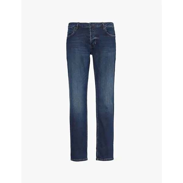 Neuw Lou Slim Sunday Straight-leg Jeans - Mid Blue