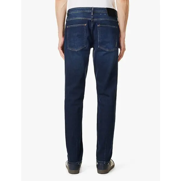 Neuw Lou Slim Sunday Straight-leg Jeans - Mid Blue