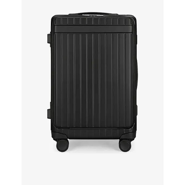 CARL FRIEDRIK The Carry-on X Polycarbonate Suitcase 55cm - Black / Black