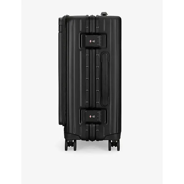 CARL FRIEDRIK The Carry-on X Polycarbonate Suitcase 55cm - Black / Black