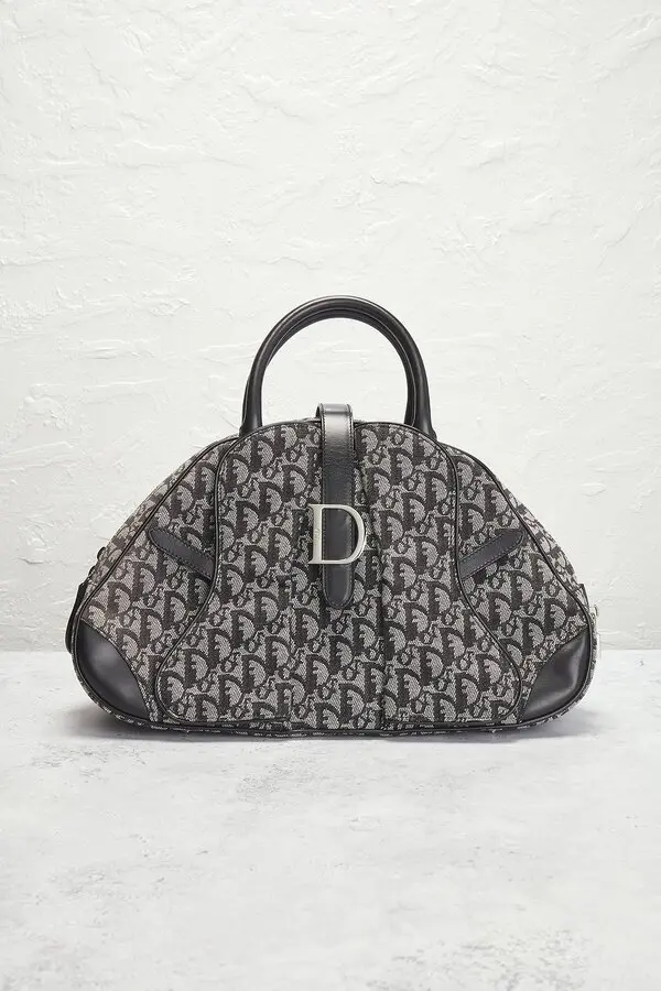 Dior Oblique Double Saddle Bag