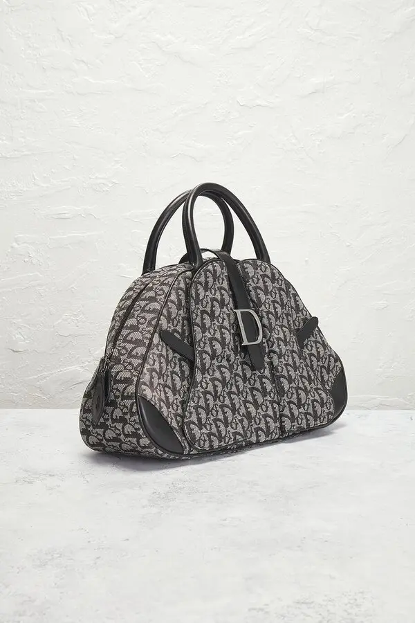 Dior Oblique Double Saddle Bag