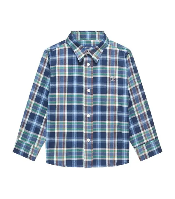 Trotters Cotton Check Oliver Shirt
