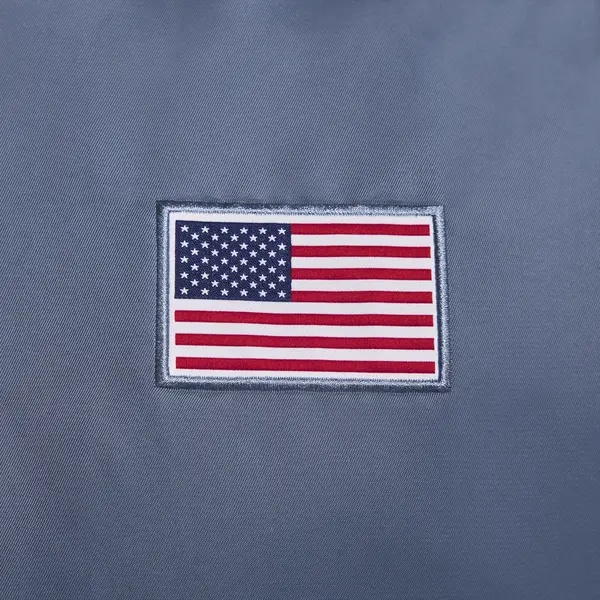 Nike Usa Dugout Breaking Satin Jacket - Blue | Editorialist