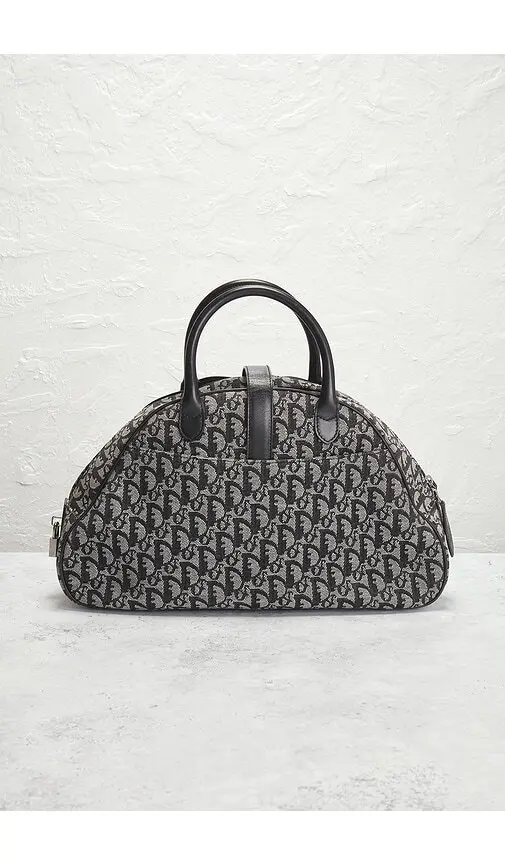 FWRD RENEW Dior Oblique Double Saddle Bag