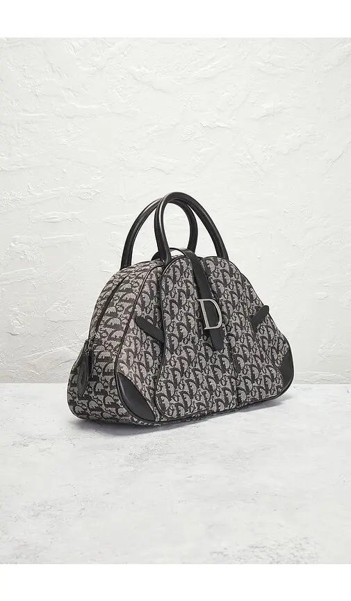 FWRD RENEW Dior Oblique Double Saddle Bag