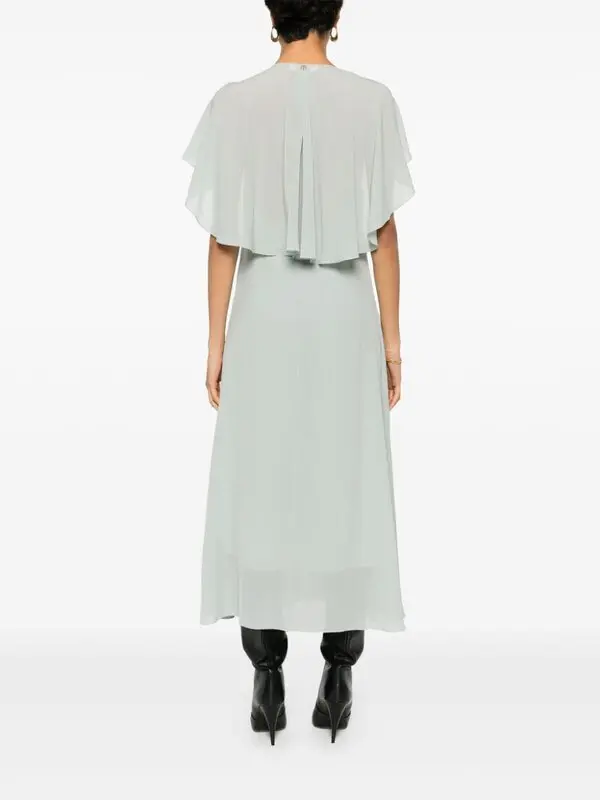 Chloé Silk Georgette Midi Dress