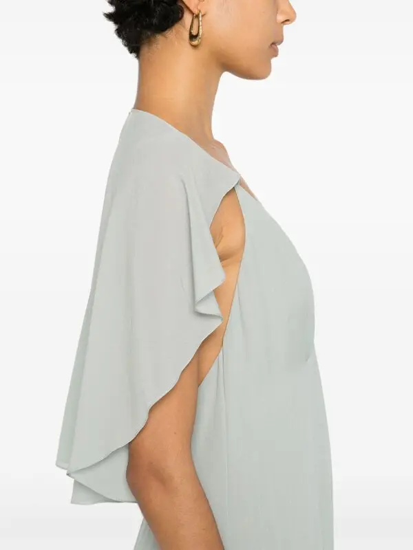 Chloé Silk Georgette Midi Dress