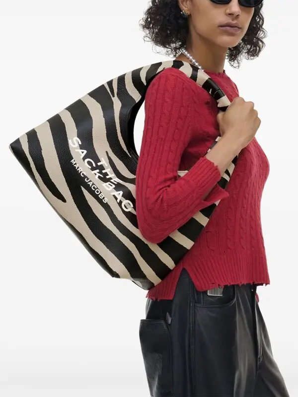 Marc Jacobs The Sack Zebra Print Bag