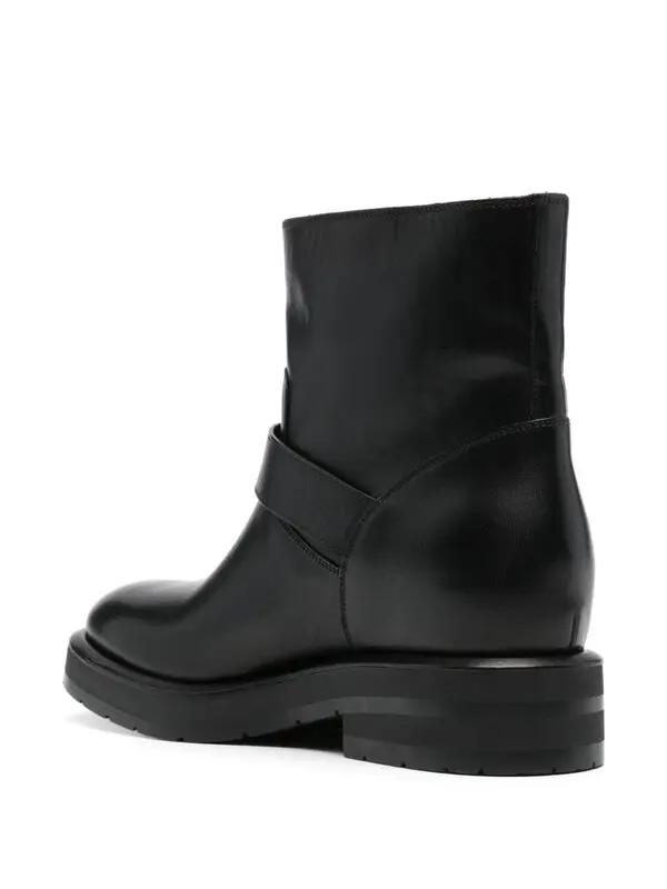 Chloé Leather Ankle Boots - Black