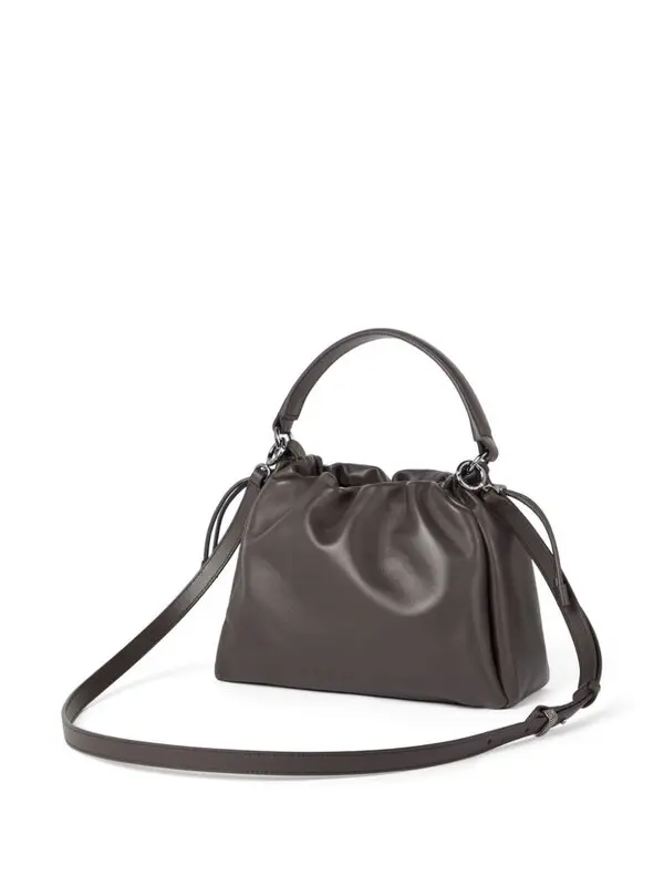 Brunello Cucinelli Mellow Bucket Bag - Brown