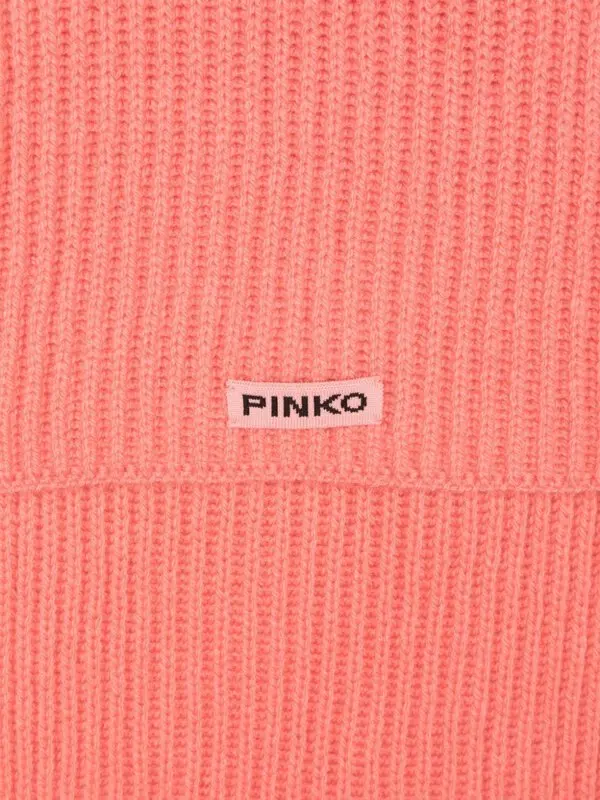 Pinko Logo-patch Scarf