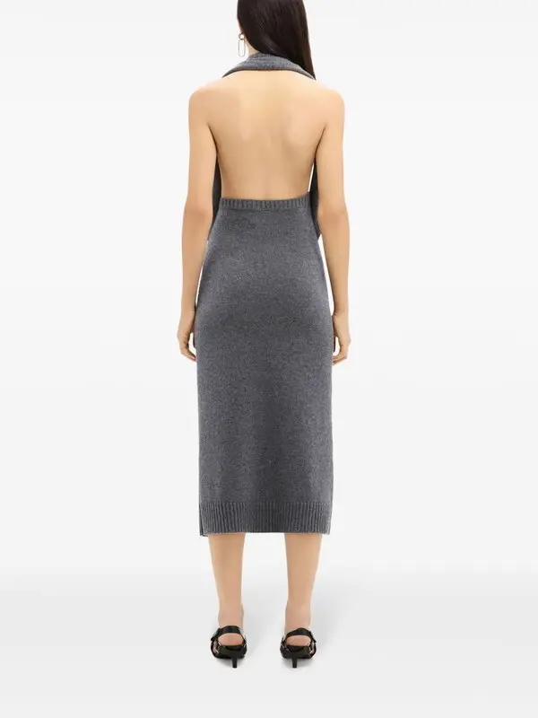 COURREGES Draped Midi Dress