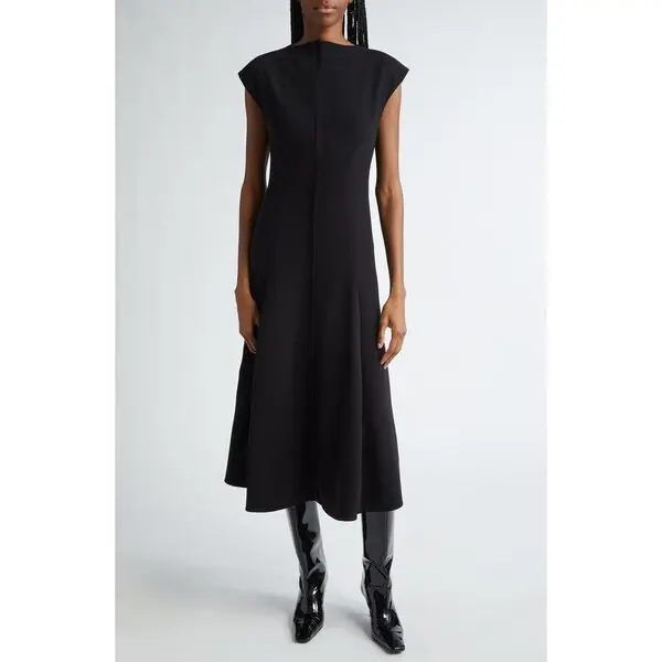 Proenza Schouler Georgia Cap Sleeve Midi Dress